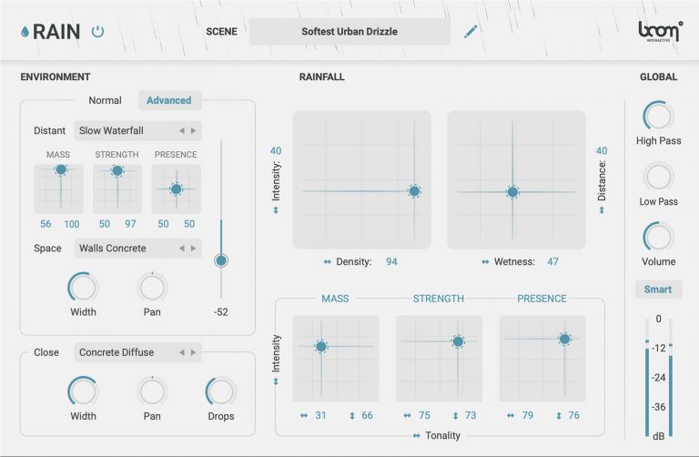 RAIN | Dynamic Rain Generator Sound Plugin